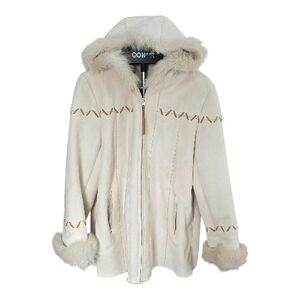 Jessica | Jackets & Coats | Jessica Cream Winter Coat With Faux Fur ...